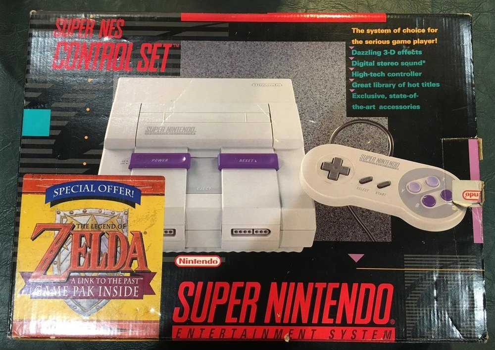 Super Nintendo Console Box Variations List - Collecting Guides - Video ...