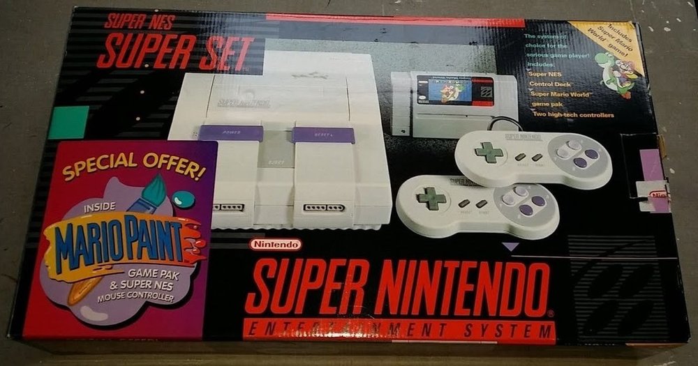 Super Nintendo Console Box Variations List - Collecting Guides - Video ...