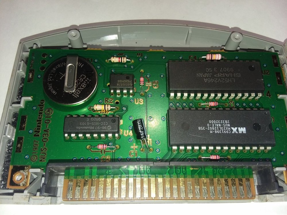 N64 game board differences are they fake or just made differently ...