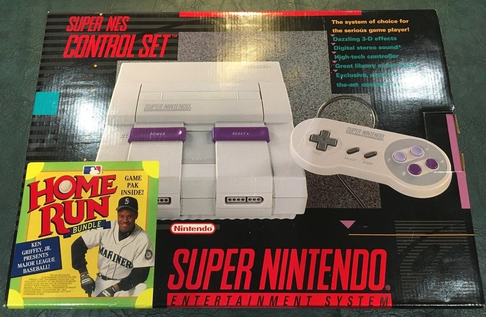 Super Nintendo Console Box Variations List - Collecting Guides - Video ...