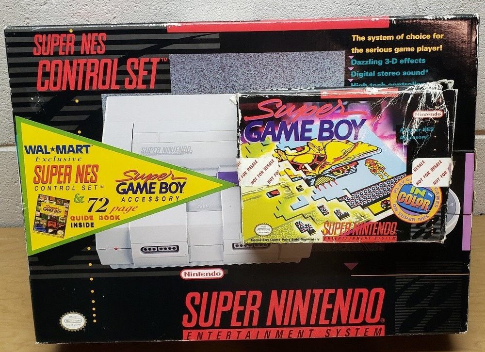 Super Nintendo Console Box Variations List - Collecting Guides - Video ...