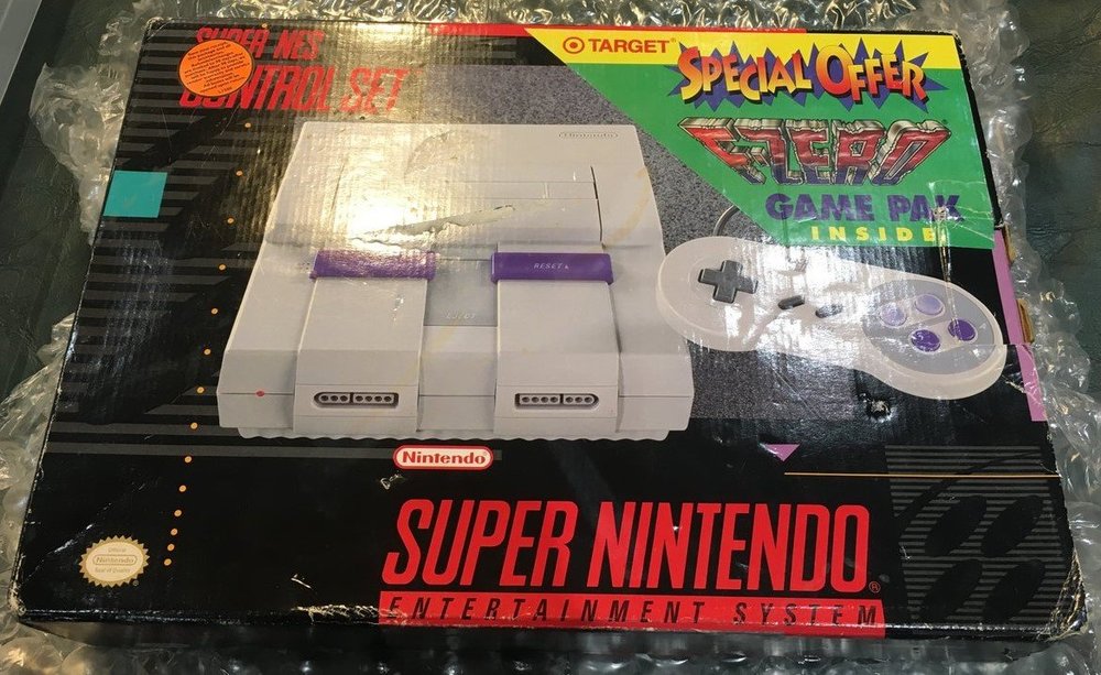 Super Nintendo Console Box Variations List - Collecting Guides - Video ...