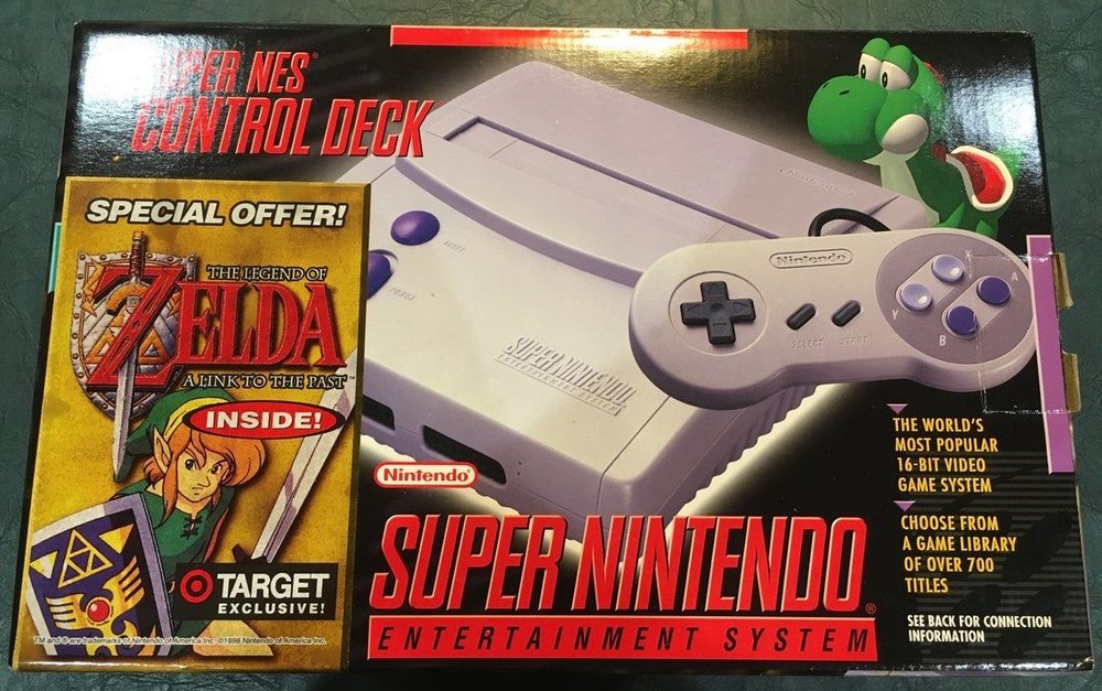 Super Nintendo Console Box Variations List - Collecting Guides - Video ...