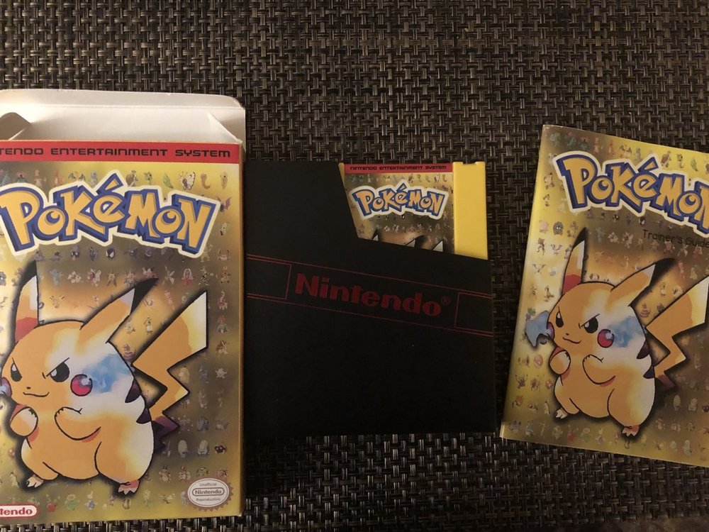 Pokémon Yellow NES - Shenzhen - General Collecting Discussion - Video ...