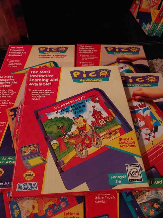 Sega Pico US Complete Library - Collecting Guides - Video Game Sage