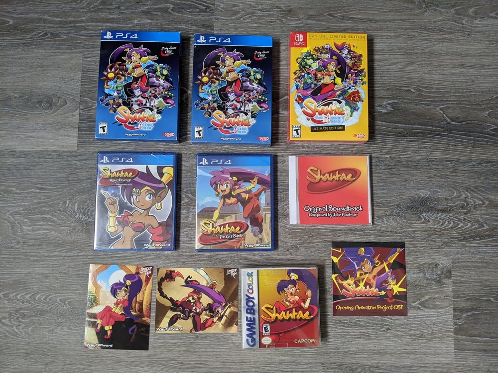 Here's my almost-complete Shantae collection! - Show Off - Video Game Sage