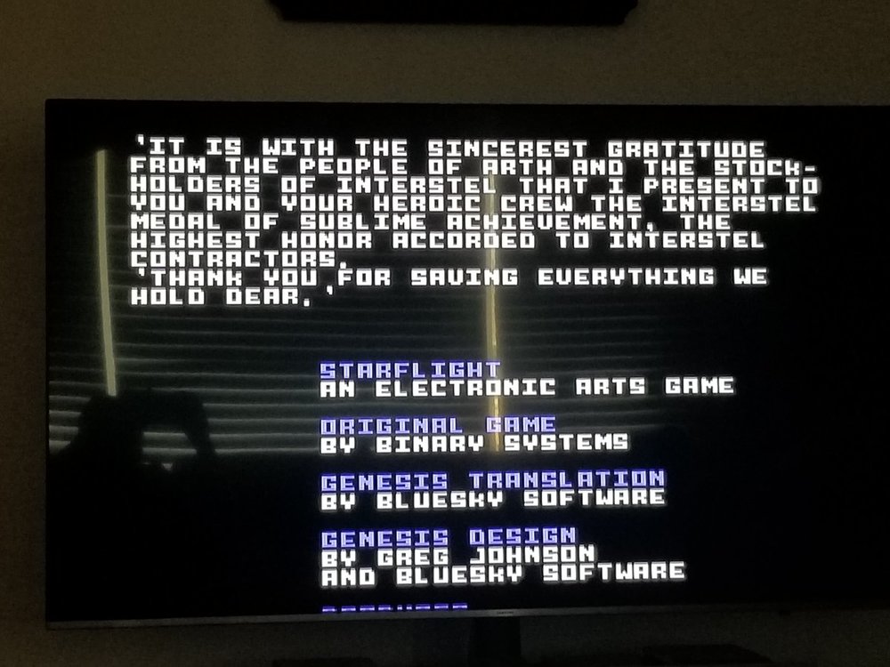 Starflight (Sega Genesis) & the Art of the Deal - Prof's Gaming ...