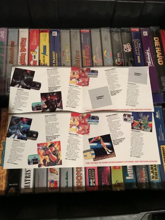 NES early Konami insert - Collector's Questions - Video Game Sage
