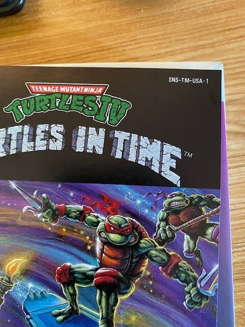 Usa-1 variants - 1st and 2nd prints SNES cibs - General Collecting ...