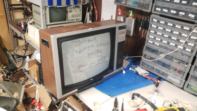 G07 Monitor - Kicked Neck++ - SNESNESCUBE64's repair logs - Video Game Sage