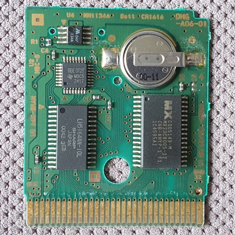 Identifying Game Boy Color cartridge by its PCB - Collector's Questions ...