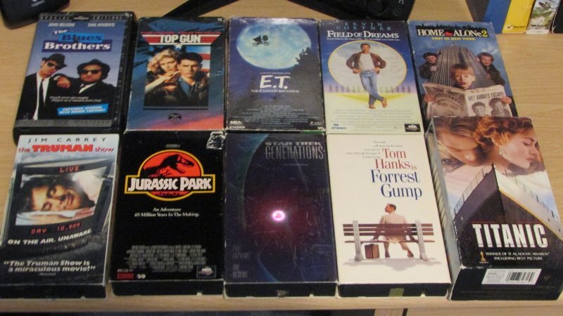 The Official VHS Collectors Thread - Everything Else - Video Game Sage