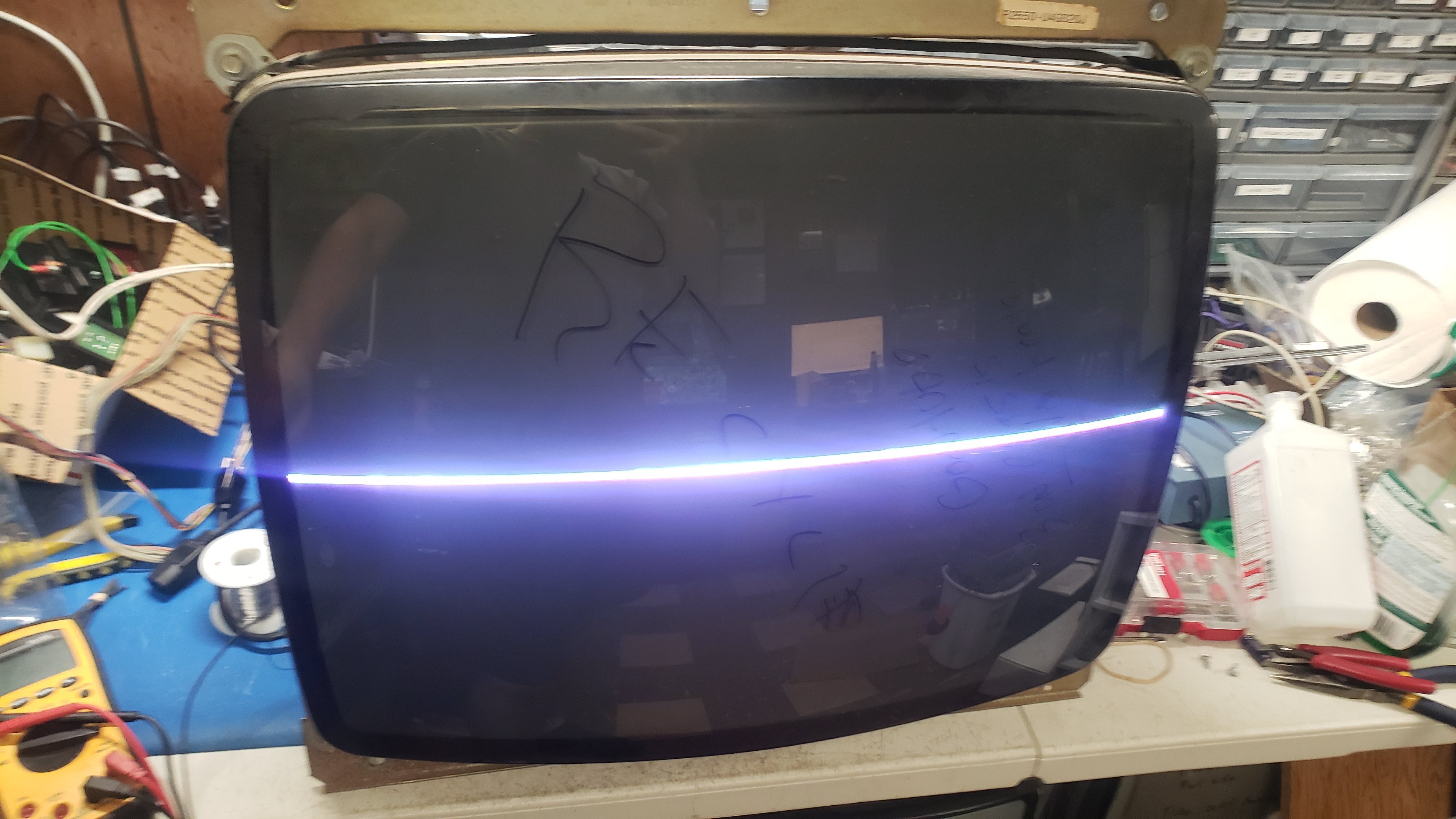 WG U5000 Monitor - Vertical Collapse - SNESNESCUBE64's repair logs ...