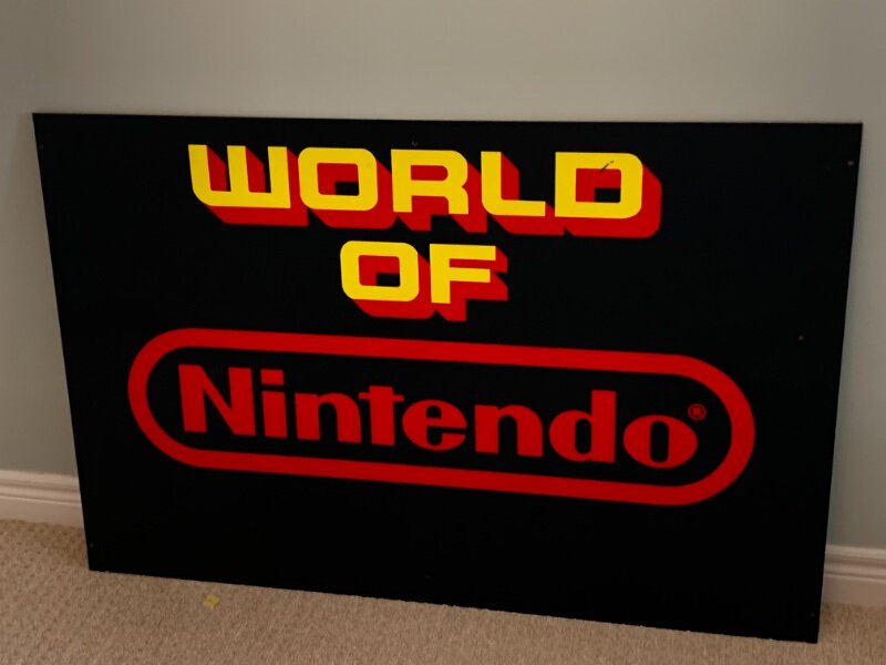 Nintendo Retail Display Cabinet M18G Restoration and World of Nintendo ...