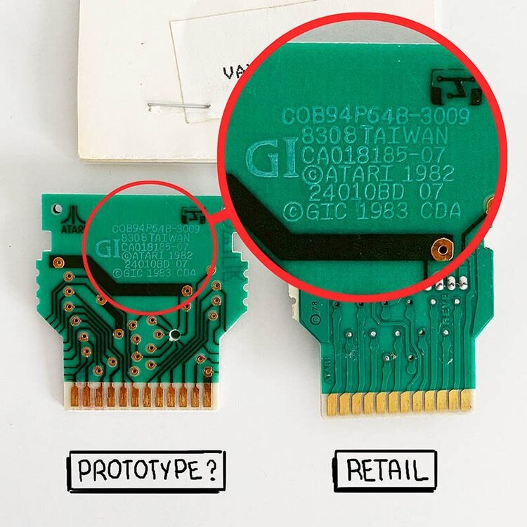 Atari 2600 Vanguard Prototype / Tester - Collector's Questions - Video ...