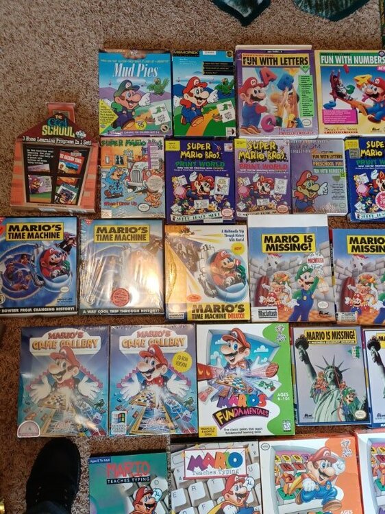 Mario Games and software for pc and computers - Collecting Guides ...