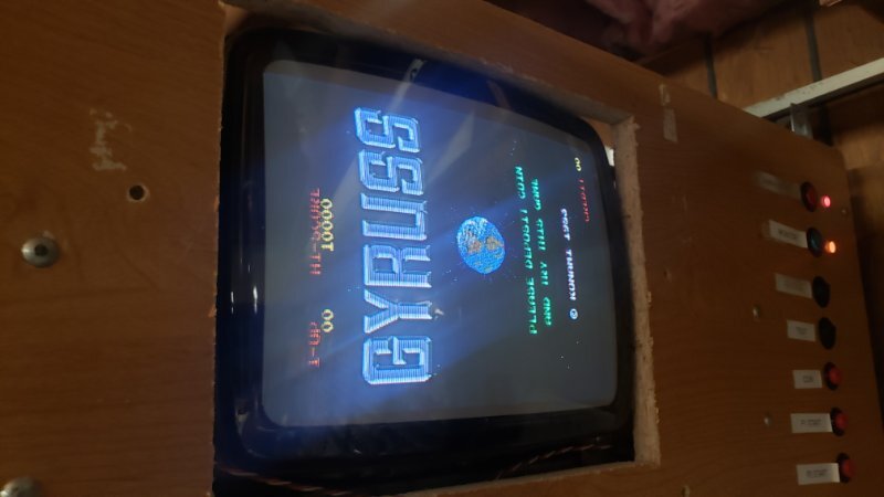 Gyruss - No Moving Sprites - SNESNESCUBE64's repair logs - Video Game Sage