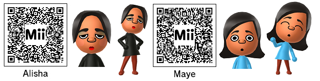 Lynda Monica's Mii OCs (With QR Codes!) Progress: 37/100 - The Gauntlet ...