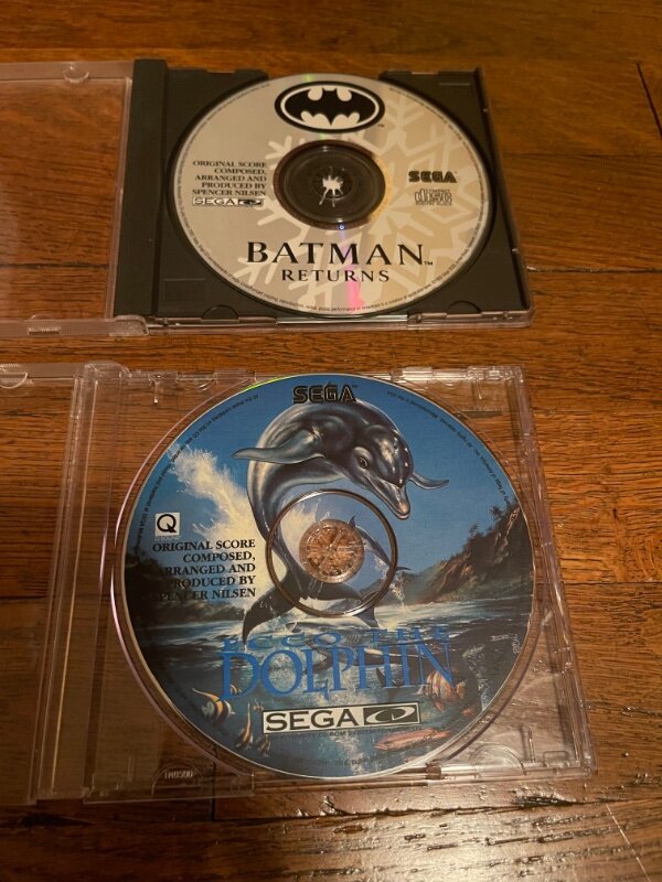 Sega CD: Batman Returns and Ecco Original Score - Collector's Questions ...