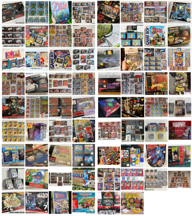 Video Game Galaxy Collection - Show Off - Video Game Sage