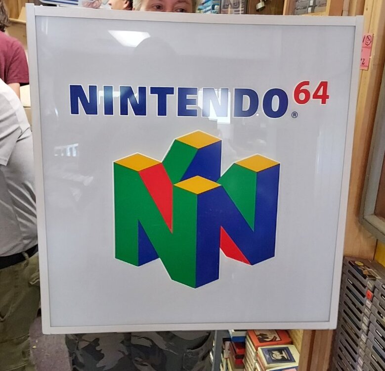 N64 Store Sign - a little help :) - General Collecting Discussion ...