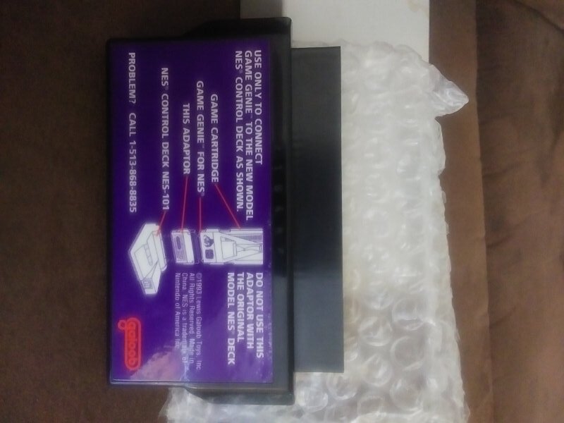 NES Top Loader, Game Genie Adapter (Currently in hand, pics below ...