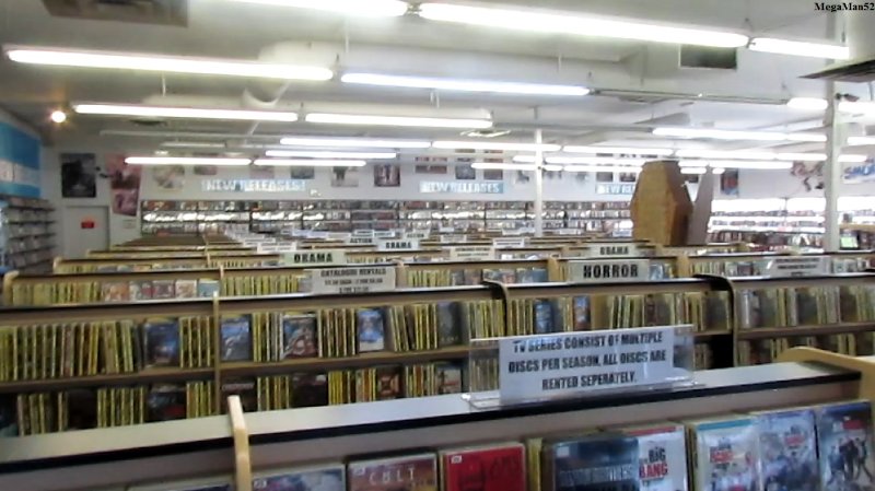 Visiting one of the few remaining Video Rental Stores in Canada ...