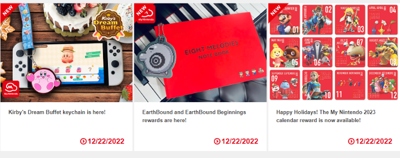 My Nintendo USA Physical Rewards - Collecting Guides - Video Game Sage