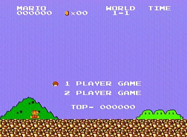 Retail Super Mario Bros. Title Screen Variations - General Collecting ...