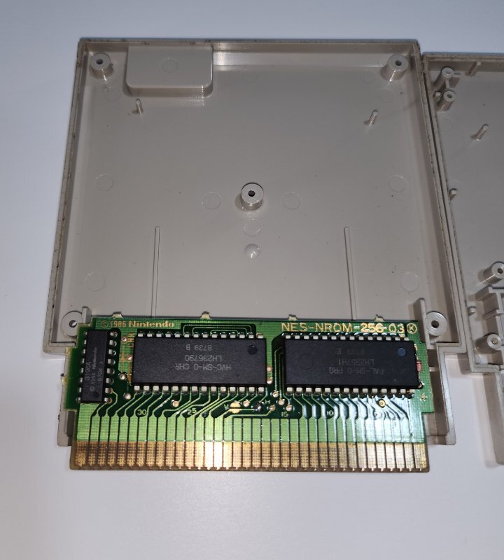 NES (Nintendo Entertainment System) Super Mario Bros Asian Version ...