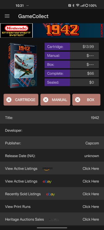 Introducing My Collection Tracker Mobile Application - Page 3 - General ...
