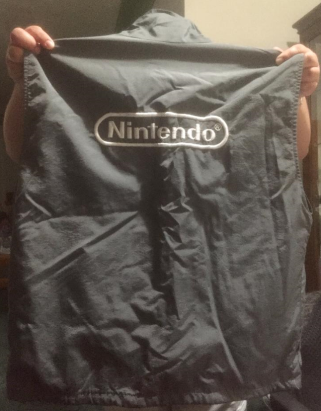 Nintendo employee promo jacket - Show Off - Video Game Sage