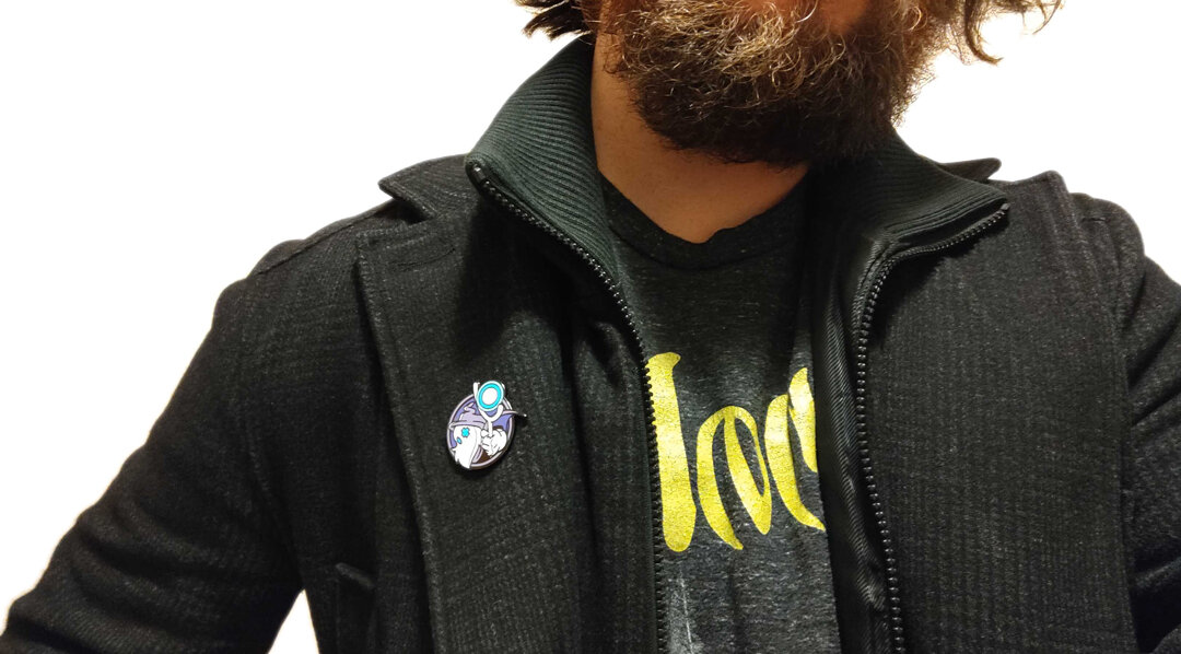 Set of 7 Enamel VGS Mascot Pins - Other Merch - Video Game Sage