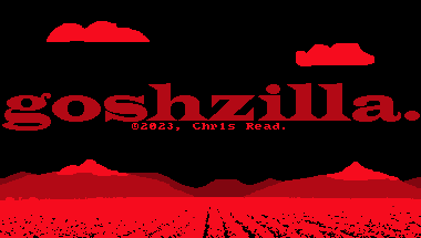 Seeing red: Goshzilla - Gamegearguy's projects - Video Game Sage