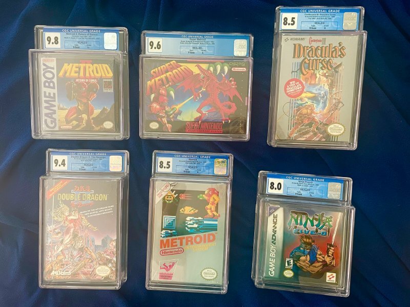 Graded Games, Show Them Off! - Sealed & Graded Collecting - Video Game Sage