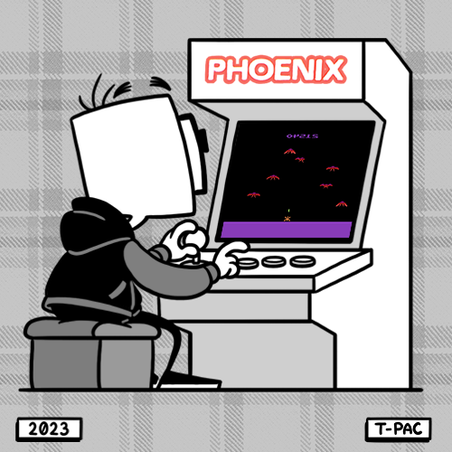 Phoenix [Atari 2600] - T-Pac's Game Log - Video Game Sage