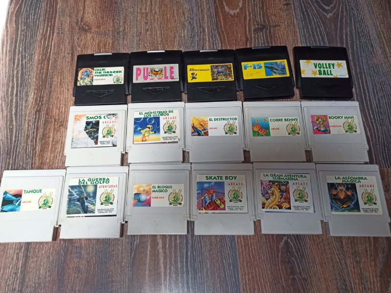 FO: 1200+ unique NES games (NTSC, PAL A/B, Unlicensed, Sachen, Gluk ...