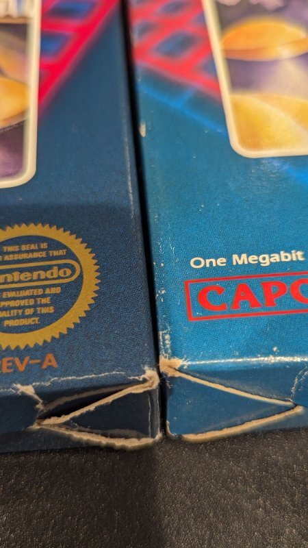 Mega Man 1 variant box colors? - Collector's Questions - Video Game Sage
