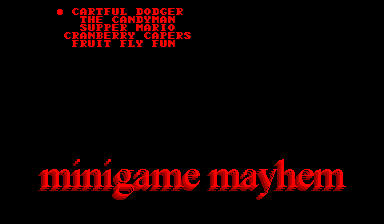 Minigame Mayhem / Six² update - Gamegearguy's projects - Video Game Sage