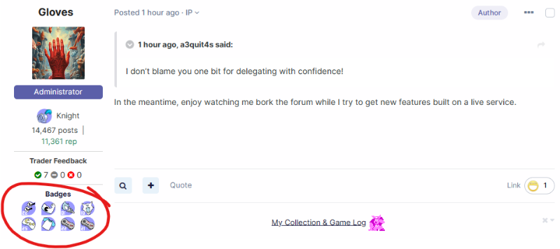 User Ranks & Badges Discussion Thread - Page 2 - User Ranks & Badges ...