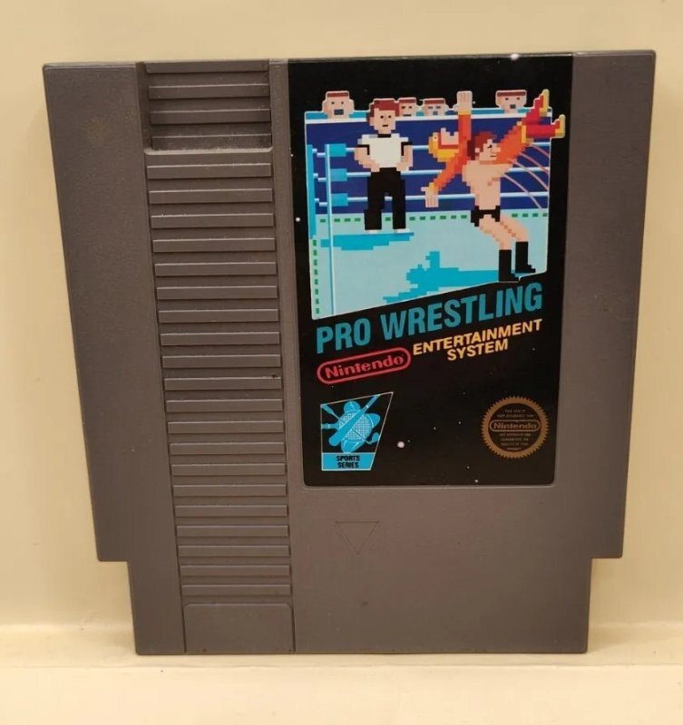 NES - Pro Wrestling - black box games variants - Is this label legit or ...