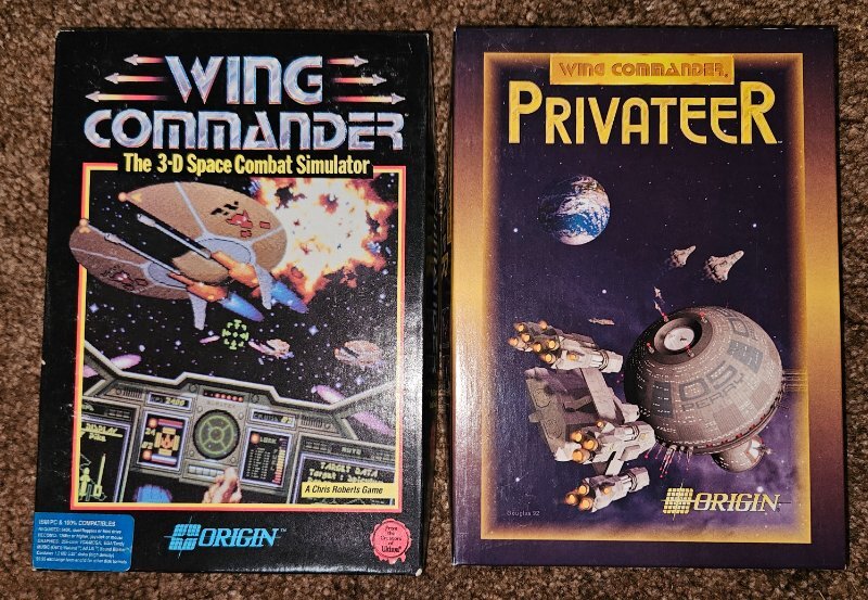Wing Commander & Wing Commander: Privateer Big Box PC Game Lot - Selling - Video Game Sage
