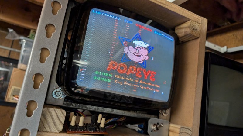 Nintendo Popeye - Missing Backgrounds/Dark Colors/Corruption ...