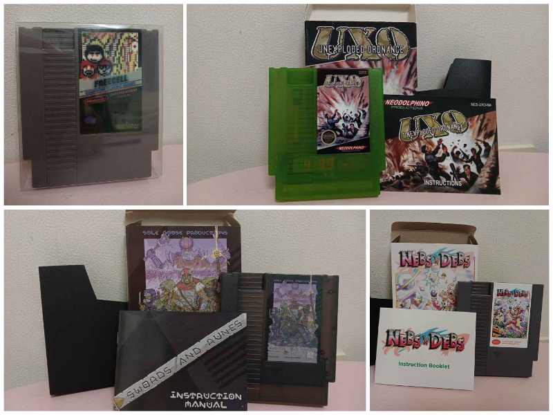 [ENDED] M-Tee Charity Auction 01: NES Silver Age Homebrew Lot - VGS ...