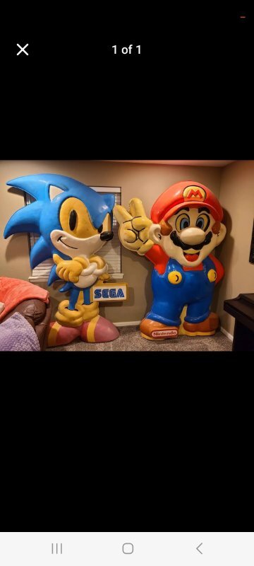 8ft Sonic and Mario displays - Collector's Questions - Video Game Sage