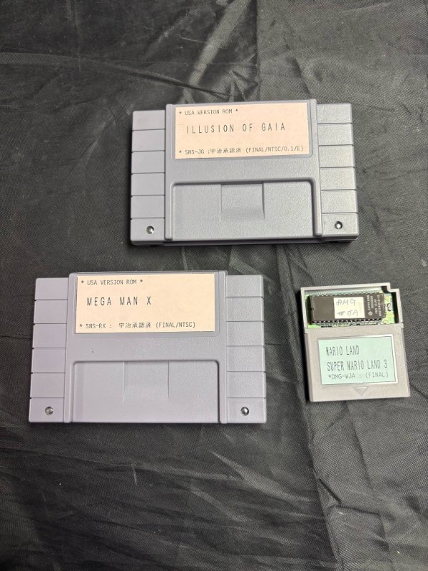 FOR SALE: Wario Land Mario Land 3 Prototype, Mega Man X Final Sample ...