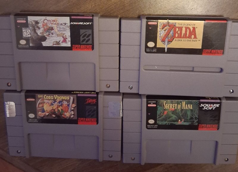 PS1, PS2, SNES, NES collection FO (Chrono Trigger, Rule of Rose ...